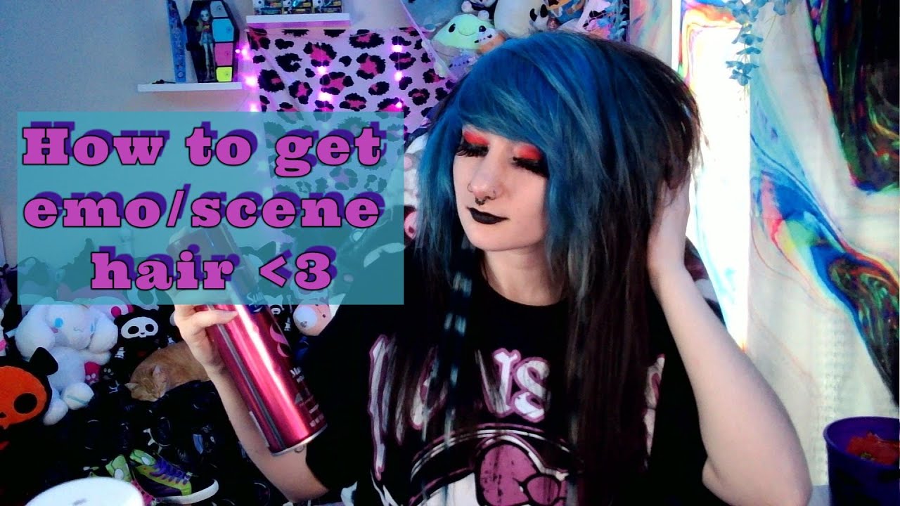 How to get Emo/Scene Hair - YouTube