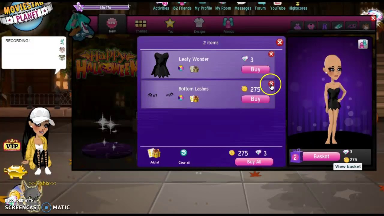 CHECKING THE NEW MSP CLOTHING FOR HALLLOWEEN ?!!? - YouTube