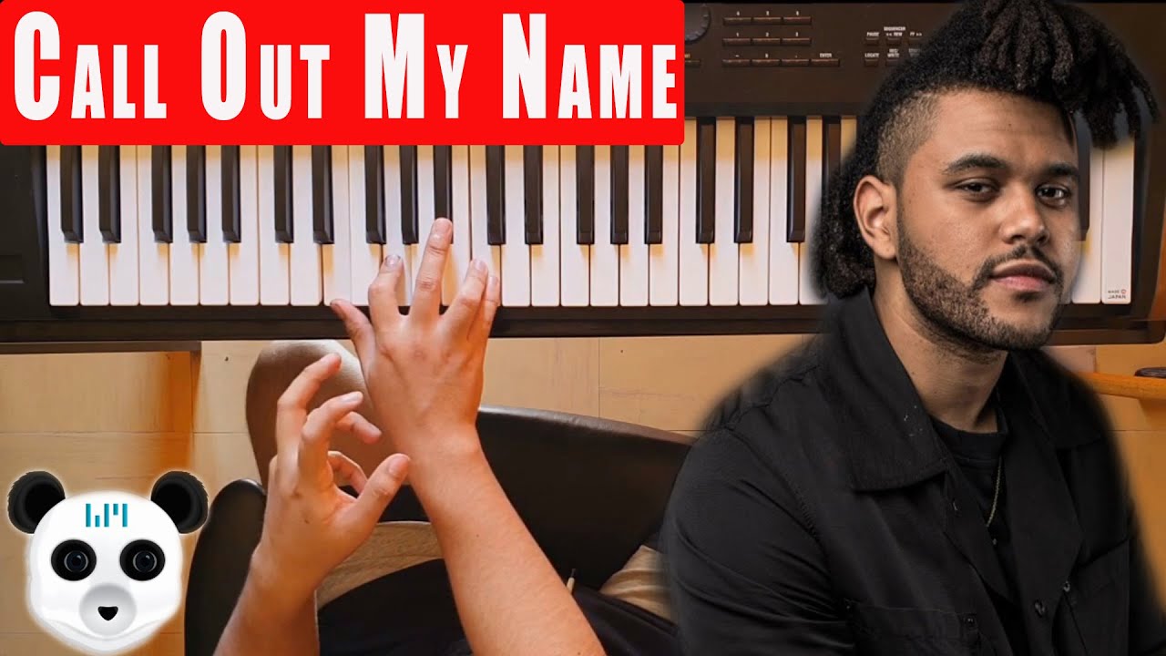 Como tocar "Call Out My Name" en Piano Fácil /The Weeknd/ Tutorial 👨‍🏫🎹 ...
