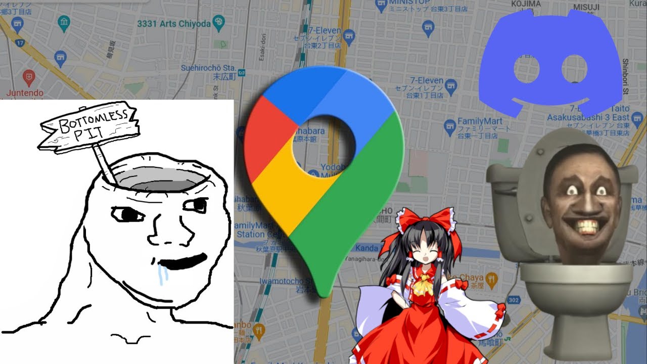 Discord Funny Moments - Google Maps Brainrot, Reimu's Home, and Funny ...