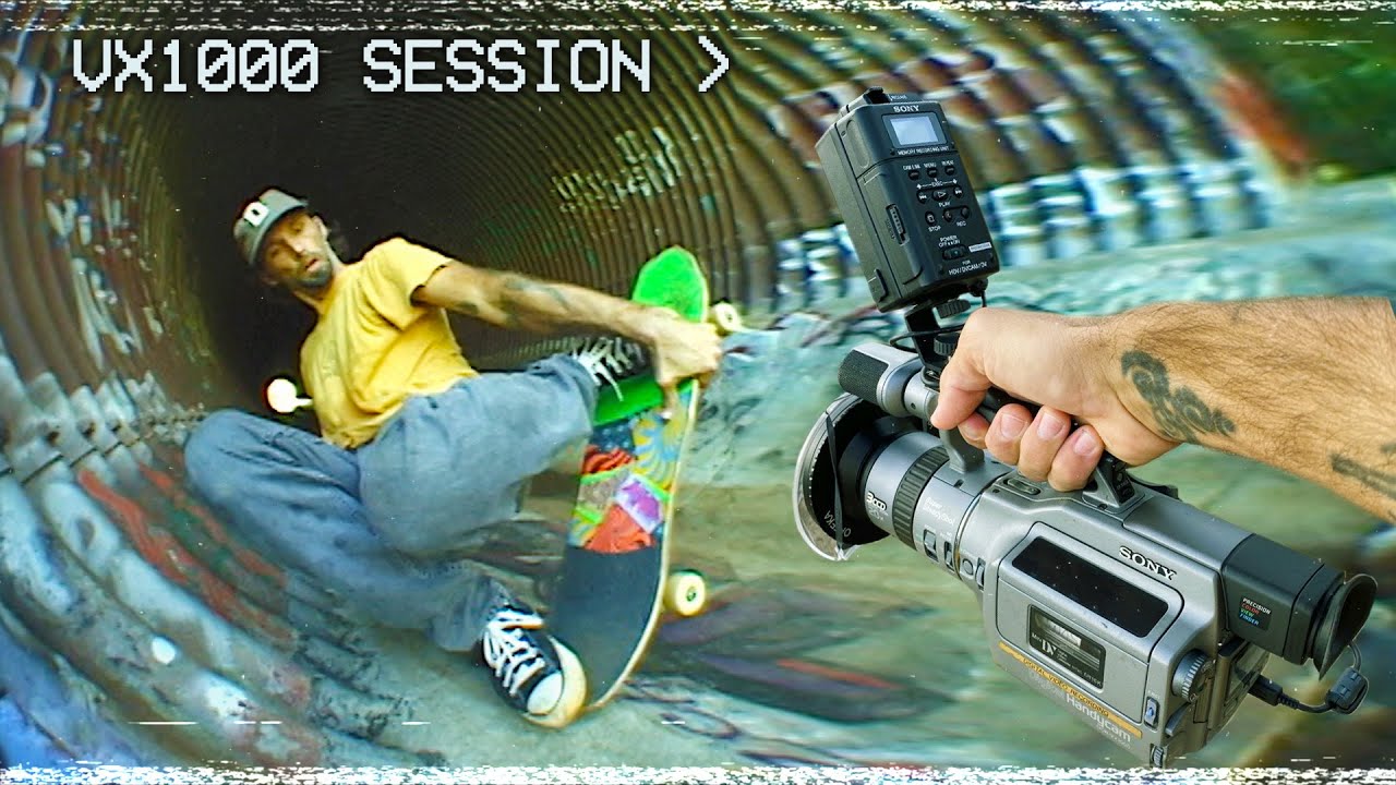 Sony VX1000: Tapeless Session in the Sewers - YouTube