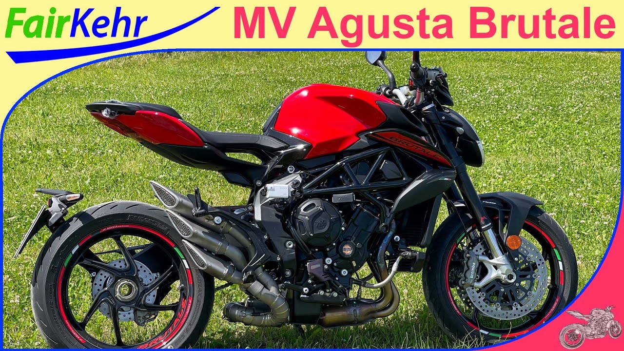 MV Agusta Brutale 800 Rideout - MV Titanium Exhaust - Fresco - YouTube