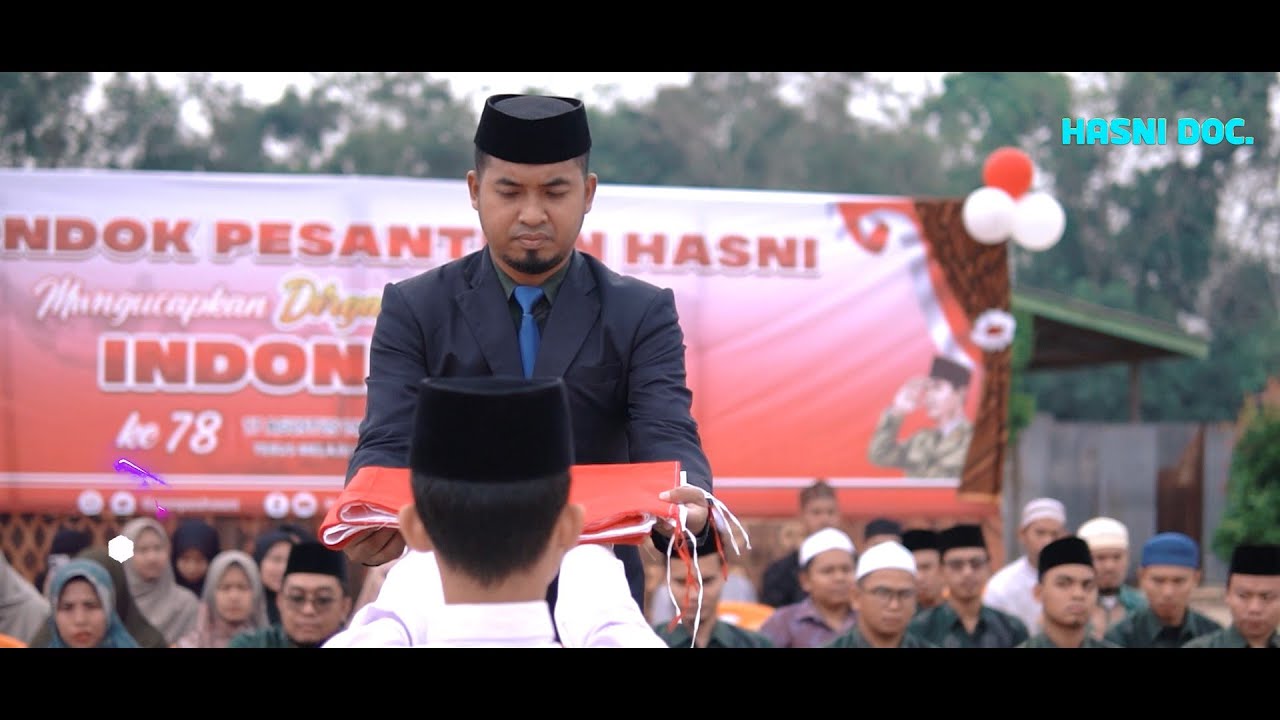 UPACARA 17 AGUSTUS 2023 PONPES HASNI SAROLANGUN JAMBI - YouTube