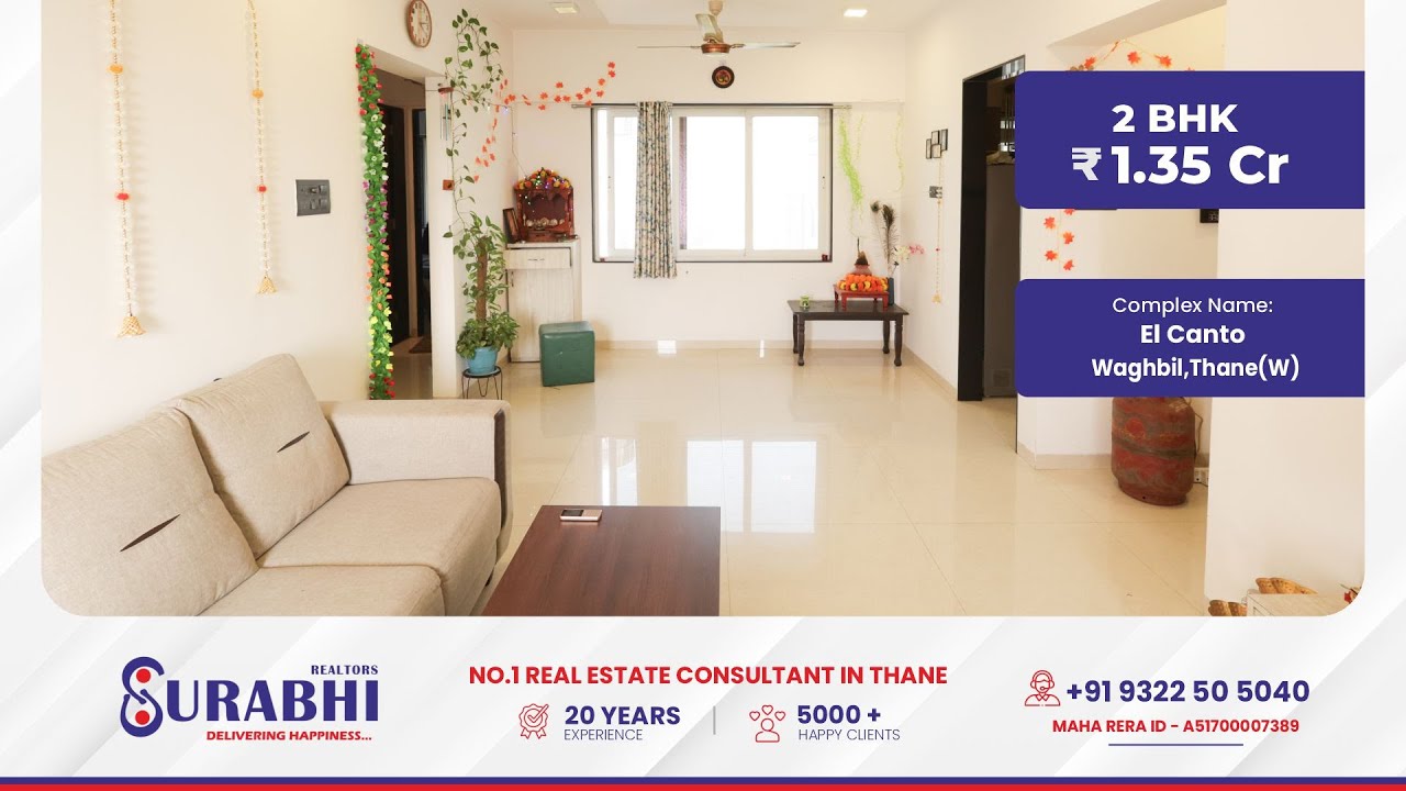 2 BHK in El Canto Waghbil Thane | 2 BHK Flat for Sale in Thane West ...