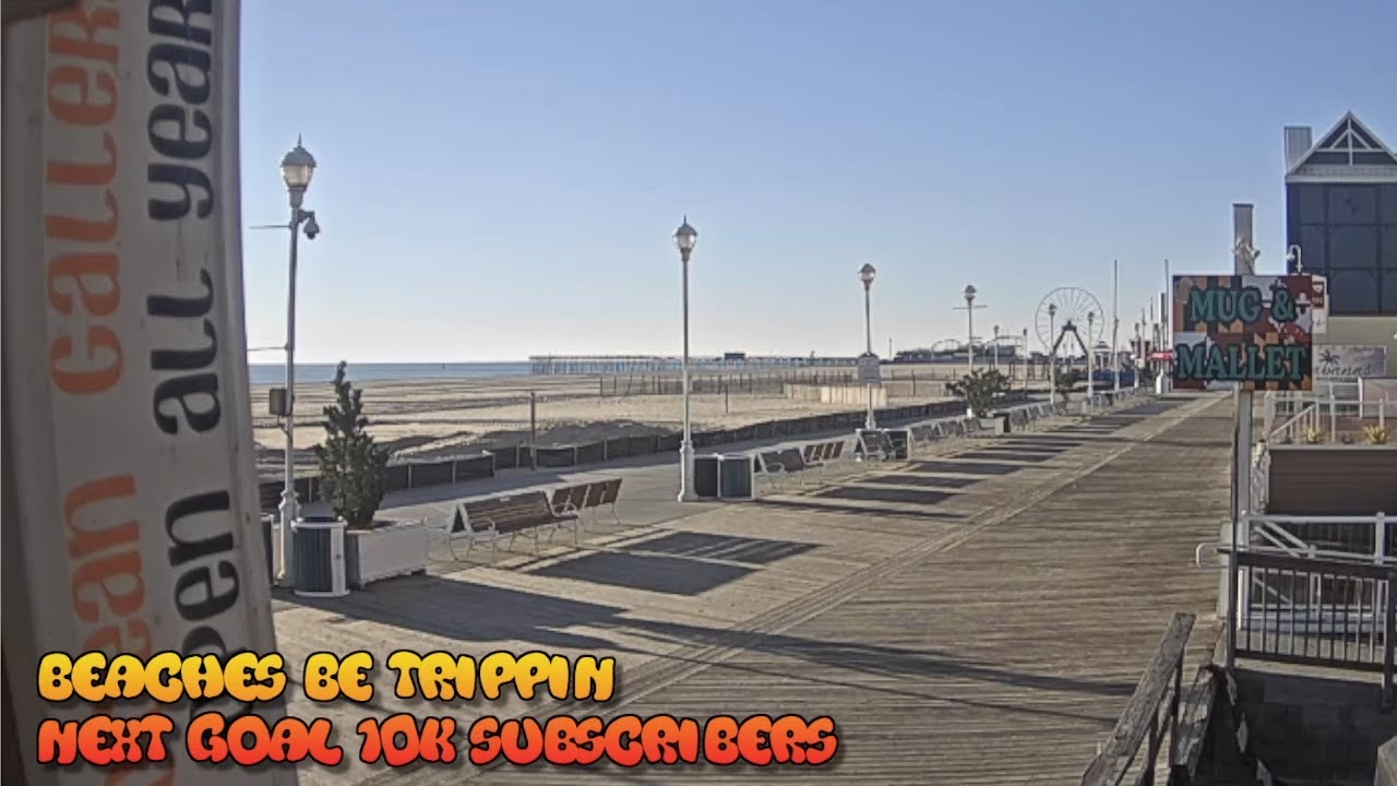 Ocean City, MD Boardwalk Cam - Maryland beach live webcam - ocean city ...