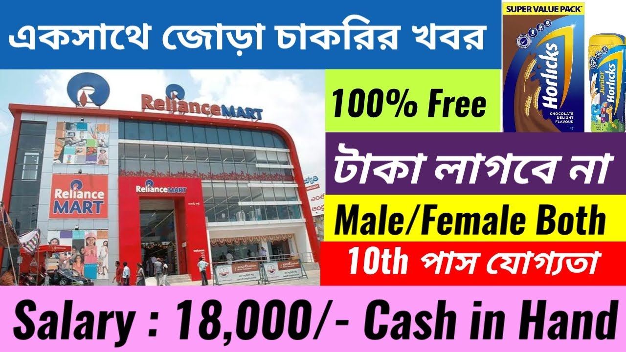 Reliance Retail मैं निकली भर्ती | Reliance Job Vacancy 2024 | Reliance ...