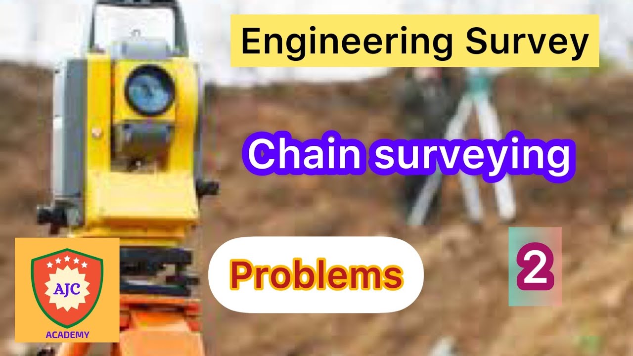 ENGINEERING SURVEY - Chain Surveying/Problems/Part - 2 - YouTube
