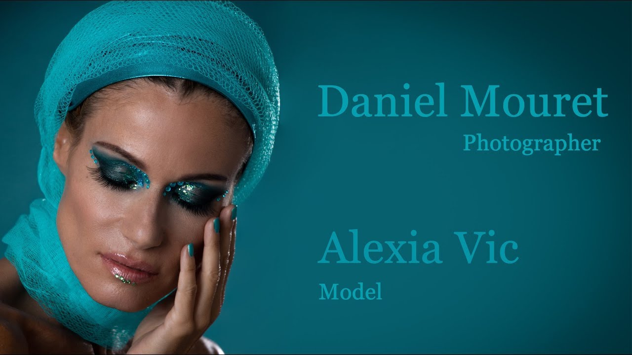DANIEL MOURET Photographer photoshoot with ALEXIA VIC Model - YouTube