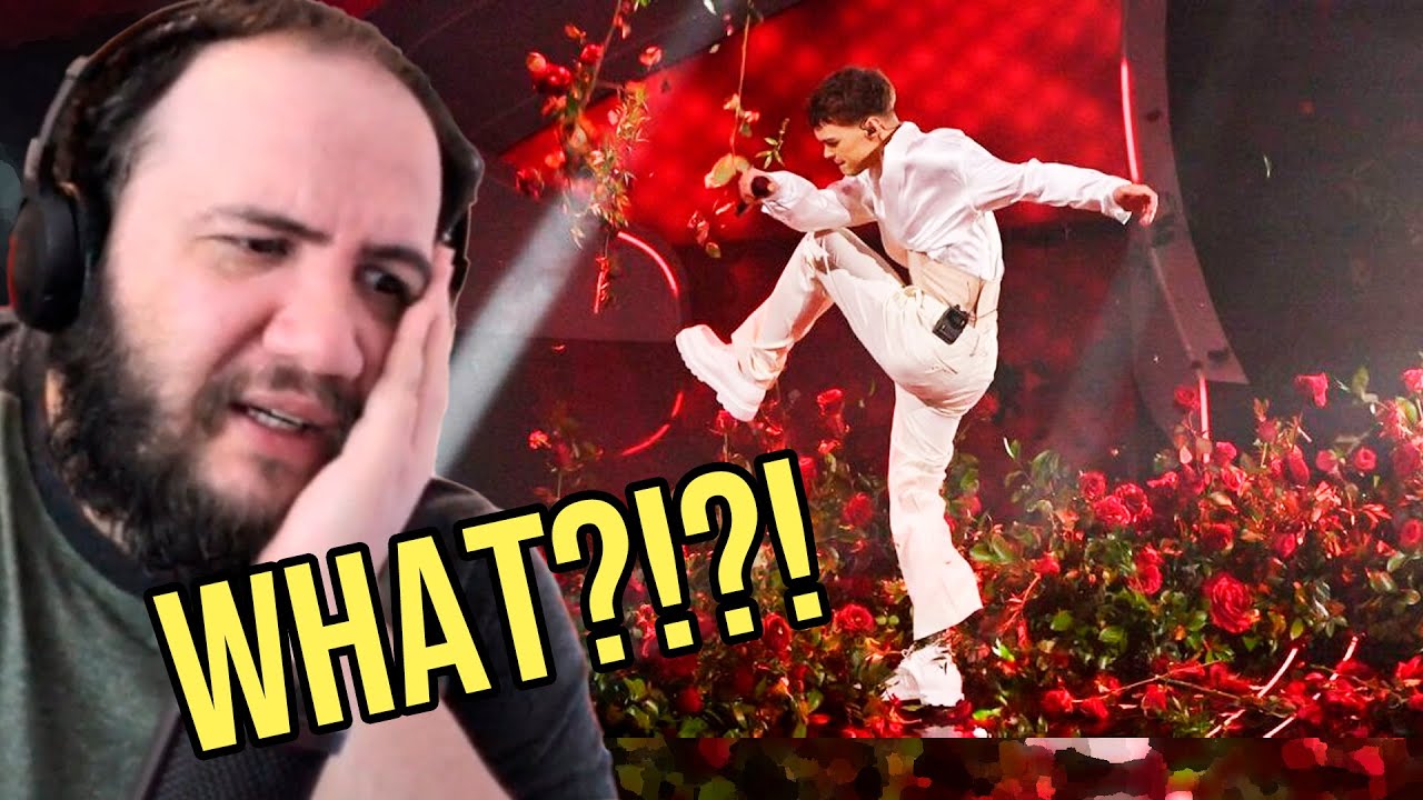 ITALIAN SINGER "BLANCO" CAN'T HEAR HIS VOICE AND DESTROYS STAGE ...