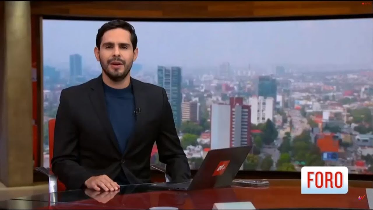 Escalada do "Las Noticias 17h" com Said Ochoa na Foro TV - Televisa 04 ...
