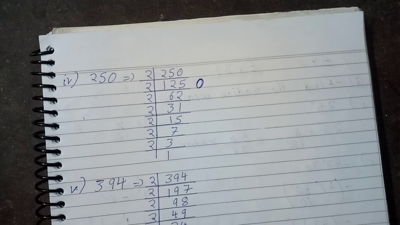 Binary No Class 11 Applied Maths Ml Aggarwal Convert Decimal No Into Binary Numbers