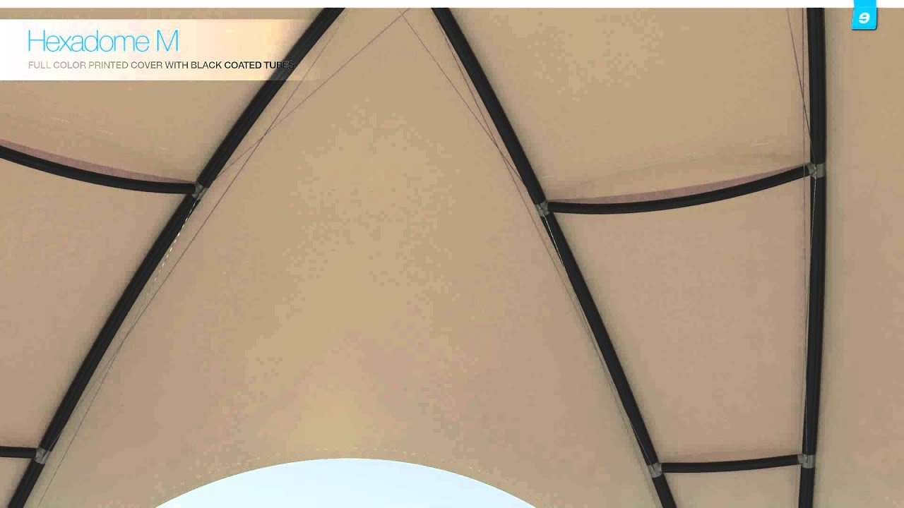 Creative Structures - Hexadome M - Full Color Branded - YouTube