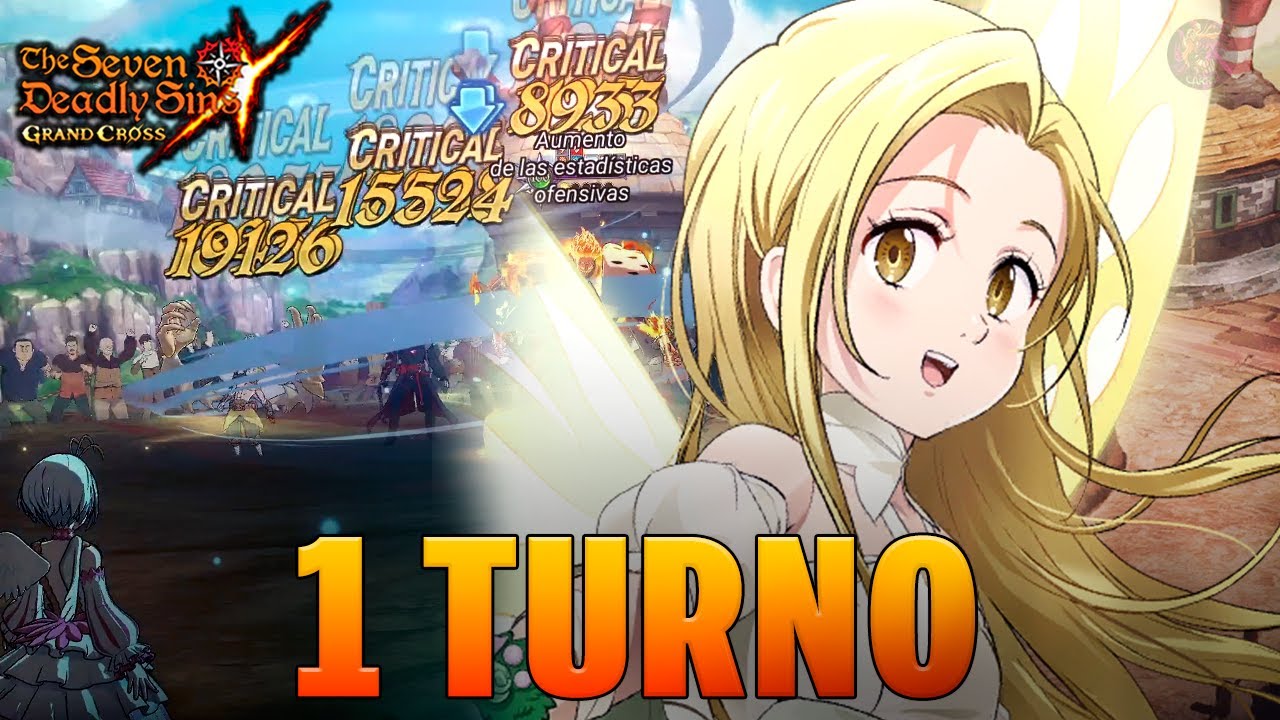 ¡ESTA COMBINACIÓN ES MORTAL! 1 turno, 1 victoria | 7DS: Grand Cross ...