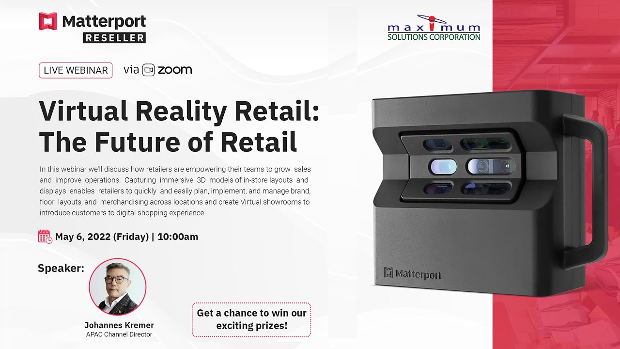 Matterport: Virtual Reality Retail; The Future of Retail - YouTube