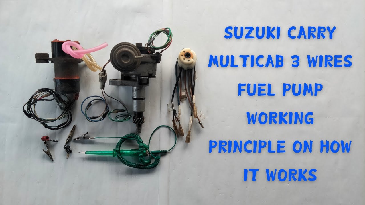 SUZUKI CARRY FUEL PUMP ACTUAL DEMONSTRATION HOW IT WORKS - Part 1 | TAT ...