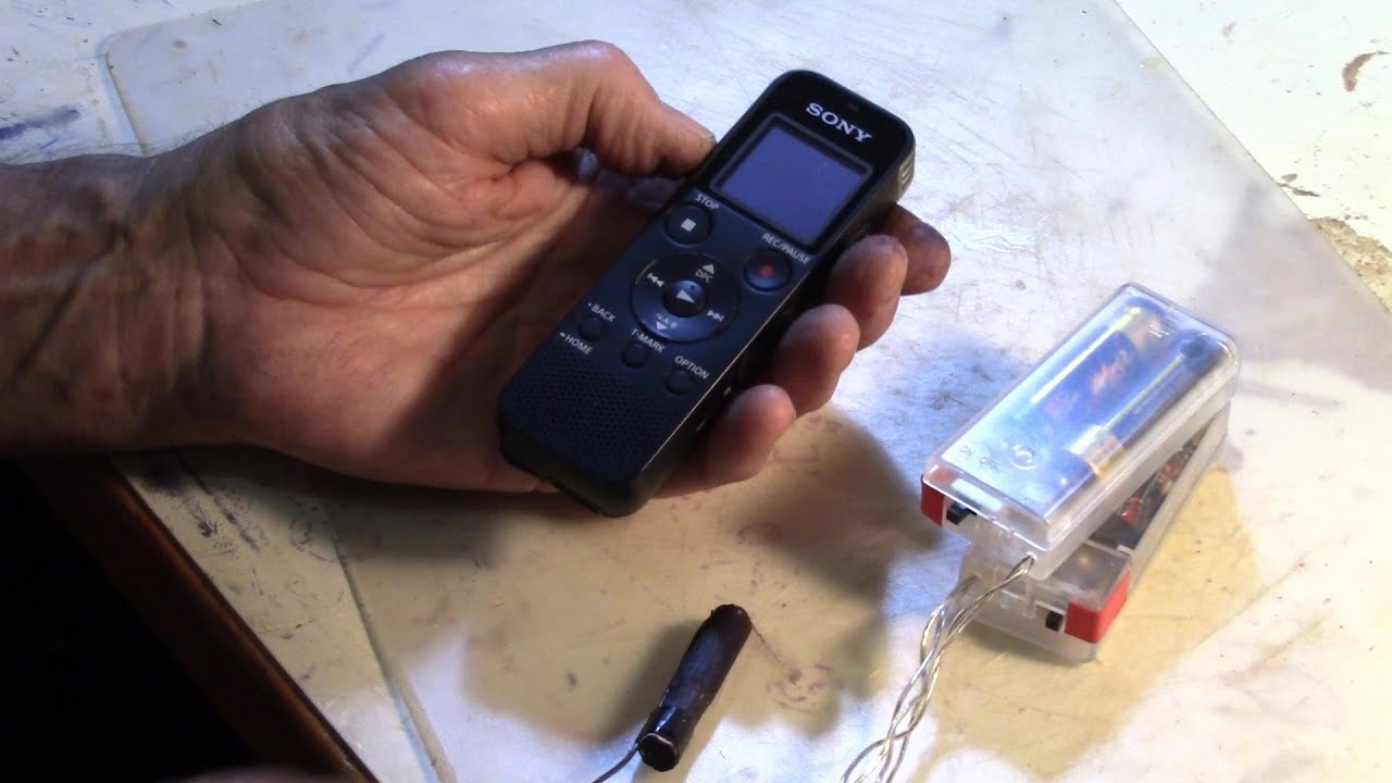 sony audio recorder power pack build - YouTube