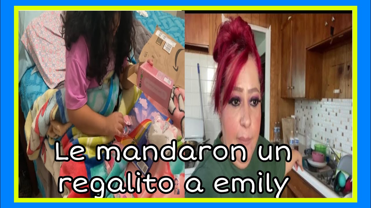 Le namdaron un regalo a emily gracias angela - YouTube