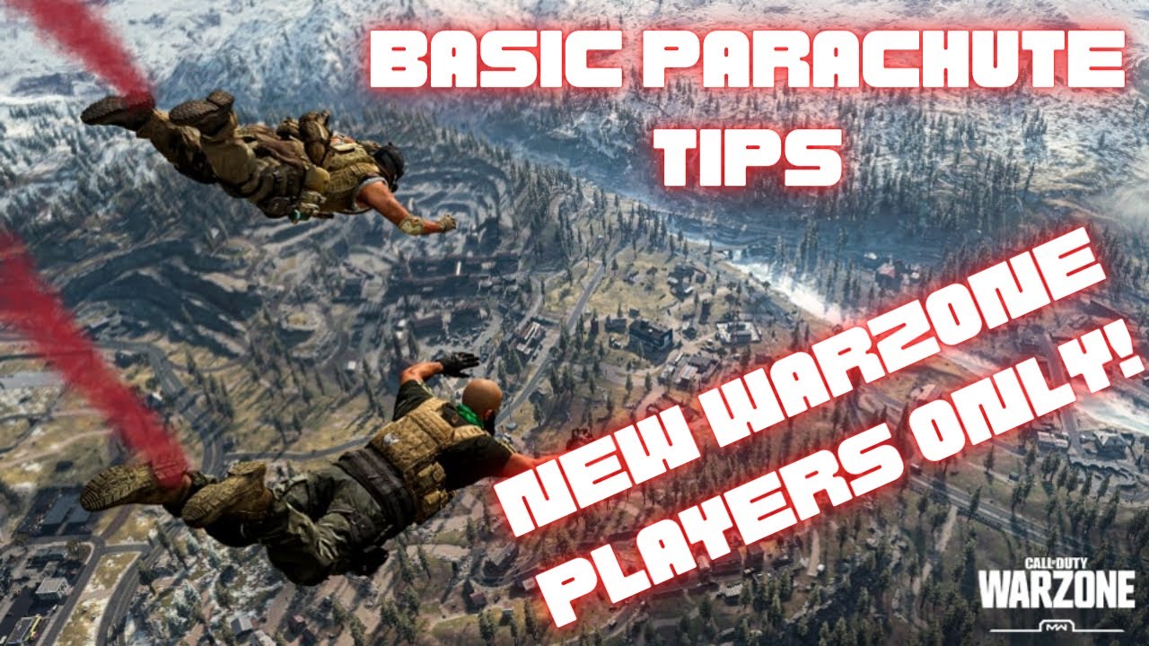Parachute Tips Warzone COD Call Of Duty - YouTube