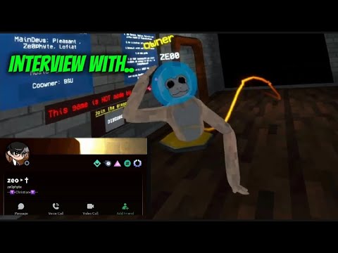 Interview with.. | ZE0 | Fun Monke Horror 2! - YouTube