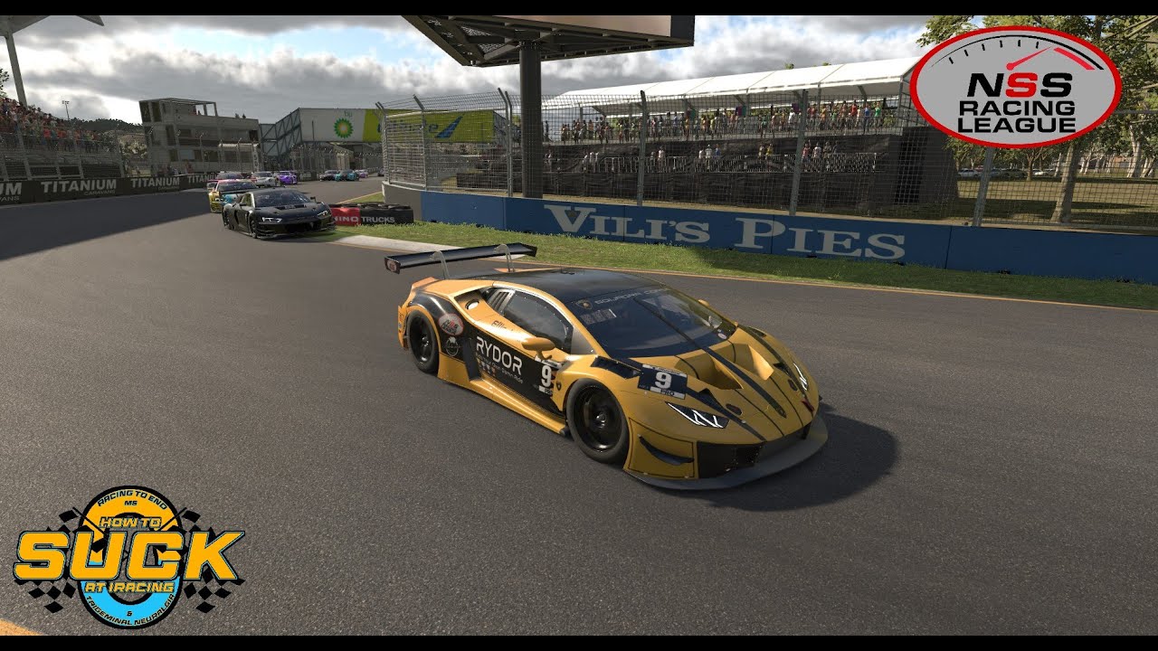 First Ever GT3 NSS Race at Adelaide – Brand-New Circuit Chaos - YouTube