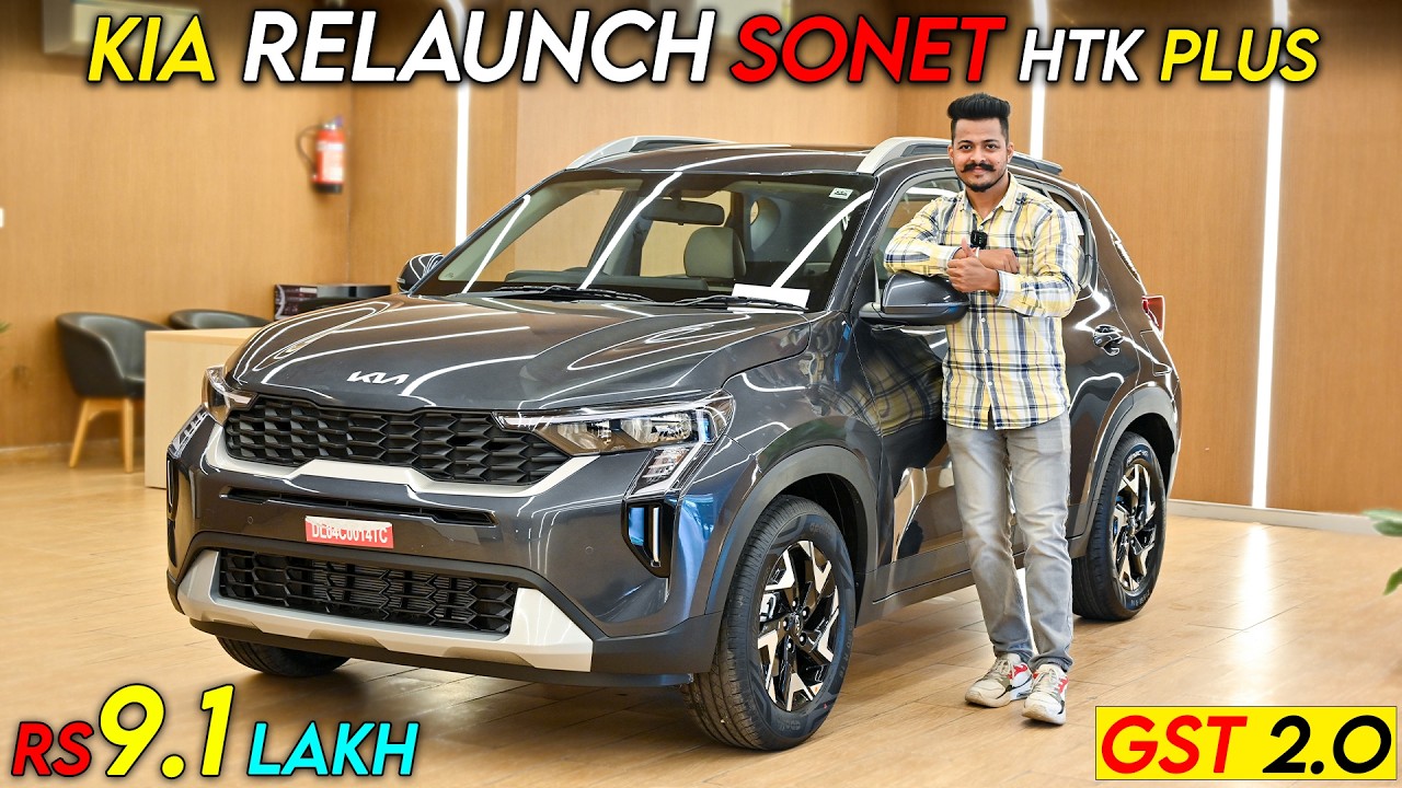 After GST 2.O🔥Re-launched Kia Sonet HTK Plus 2025 Review | Kia Sonet ...