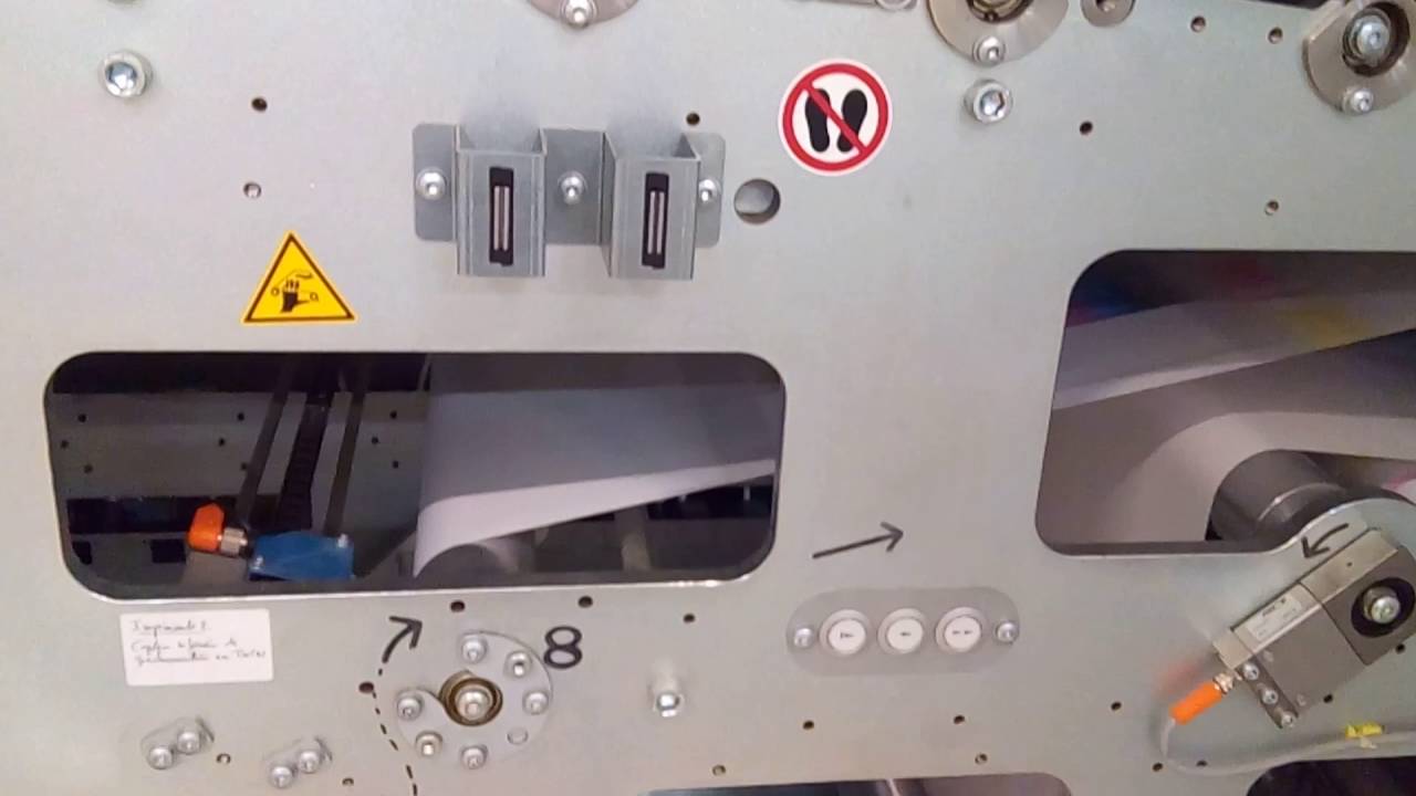 Canon Océ ColorStream 3500 Twin, inkjet printer continuous - YouTube