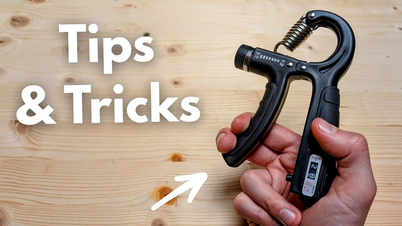 Correct Way to Hold & Use Hand Gripper - Grip Strengthener Trainer ...