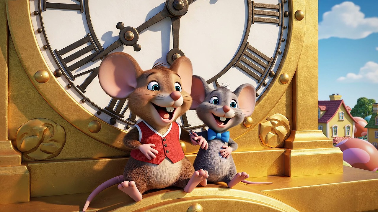 Hickory Dickory Dock the Mouse and the Magic Clock | Fun Nursery Rhymes ...