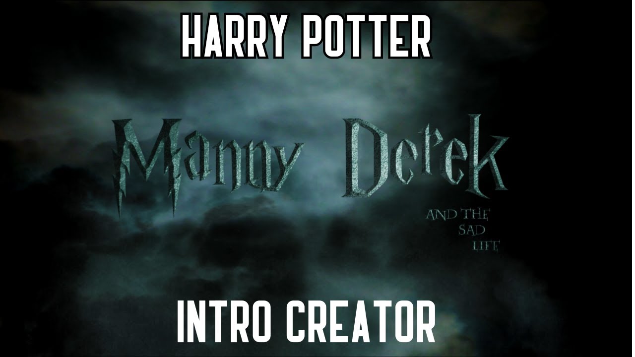 Harry Potter Intro Creator in 1 Minute - YouTube