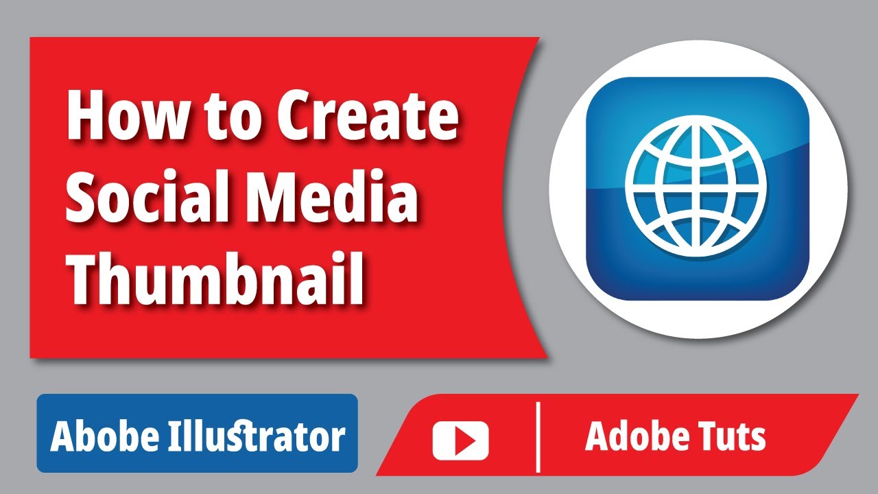 How to create social media thumbnail || # Adobe_Tuts - YouTube