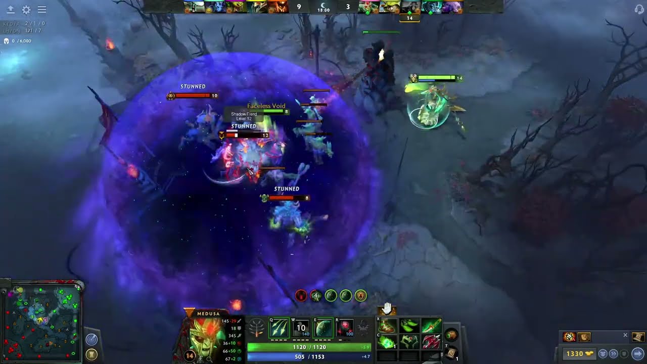 EP44 Medusa counter Shadow Fiend mid Dota 2 Defense - YouTube