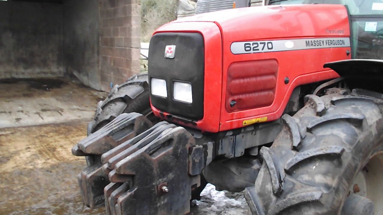 Massey Ferguson 6270 Power Control 4WD Tractor - YouTube