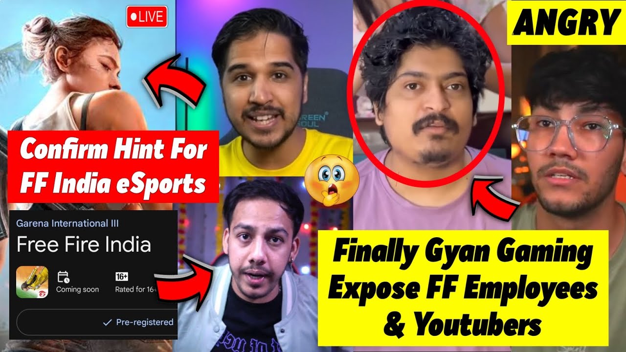 SHOCKING 😳 - Finally Gyan Gaming Expose FF Employees & Youtubers 😡 ...