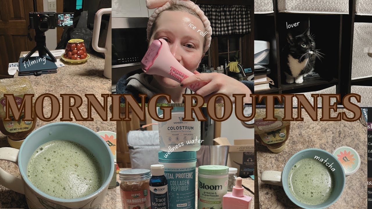 My Work Day Morning Routine & My Weekend Morning Routine 2024 - YouTube