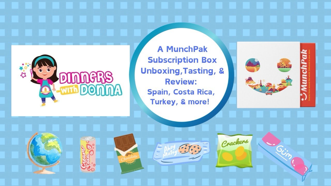 A MunchPak Subscription Box Unboxing, Tasting, & Review: Spain, Costa ...