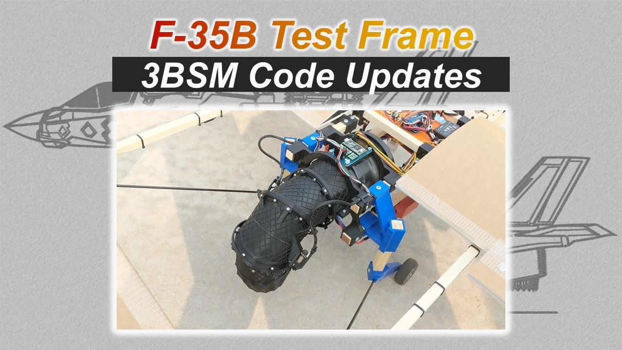 R/C F-35B: 3BSM Software Improvements - YouTube