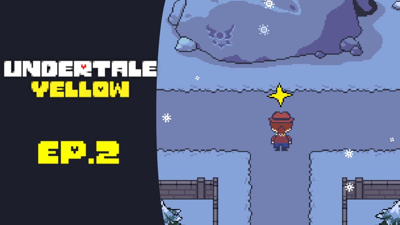 SNOWED IN SNOWDIN! (Undertale: Yellow #2) - YouTube