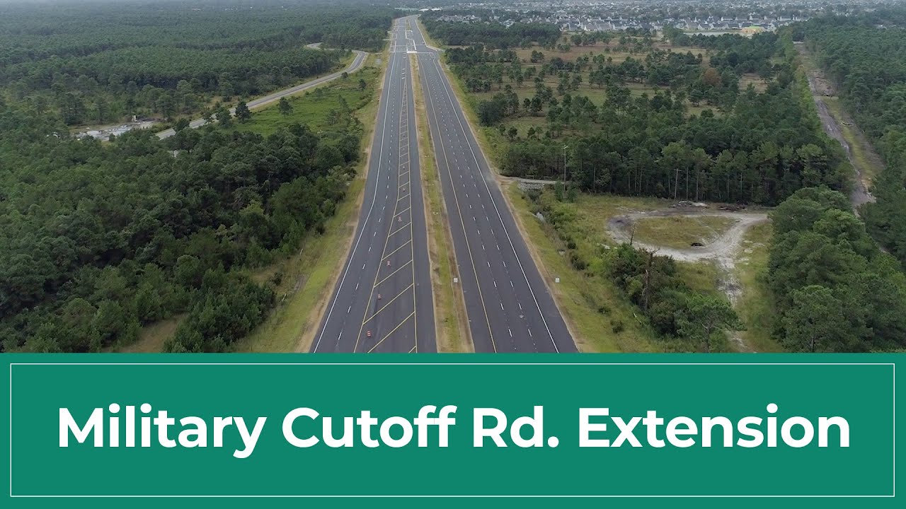 Military Cutoff Road Extension - YouTube