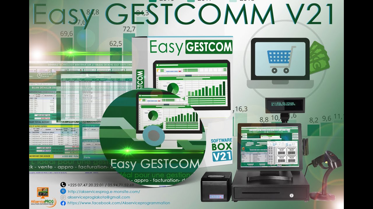 DEMONSTRATION EASYGEST COMM v21 - YouTube