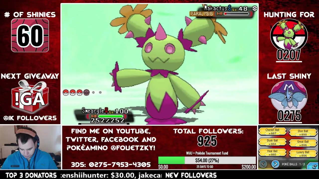 Shiny #061: SHINY MARACTUS! Pokémon ORAS DexNav, 207 Encounters! - YouTube