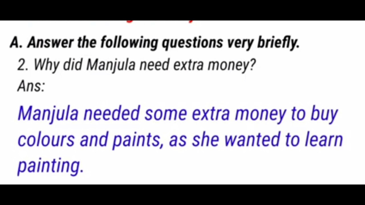 English literature class 7 dav chapter - 4 question / answer - YouTube