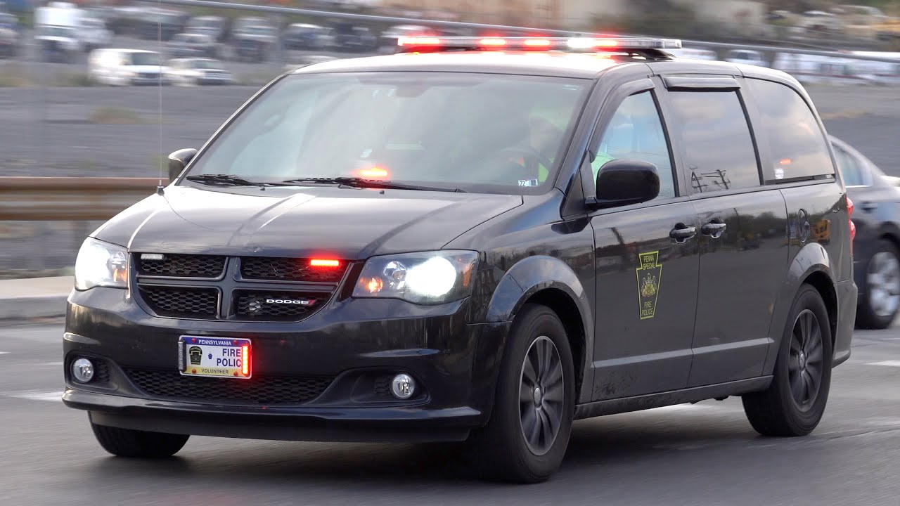 Upland Fire Company Traffic 57A Responding - YouTube