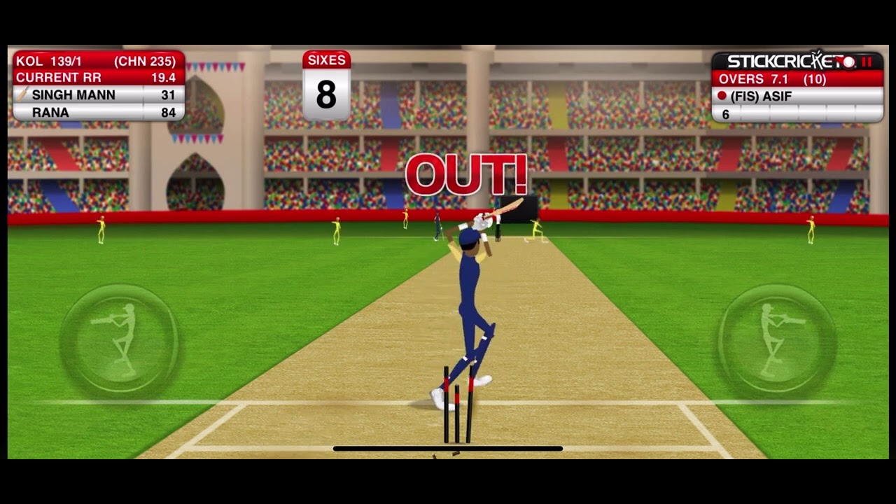 Stick Cricket Gameplay - YouTube