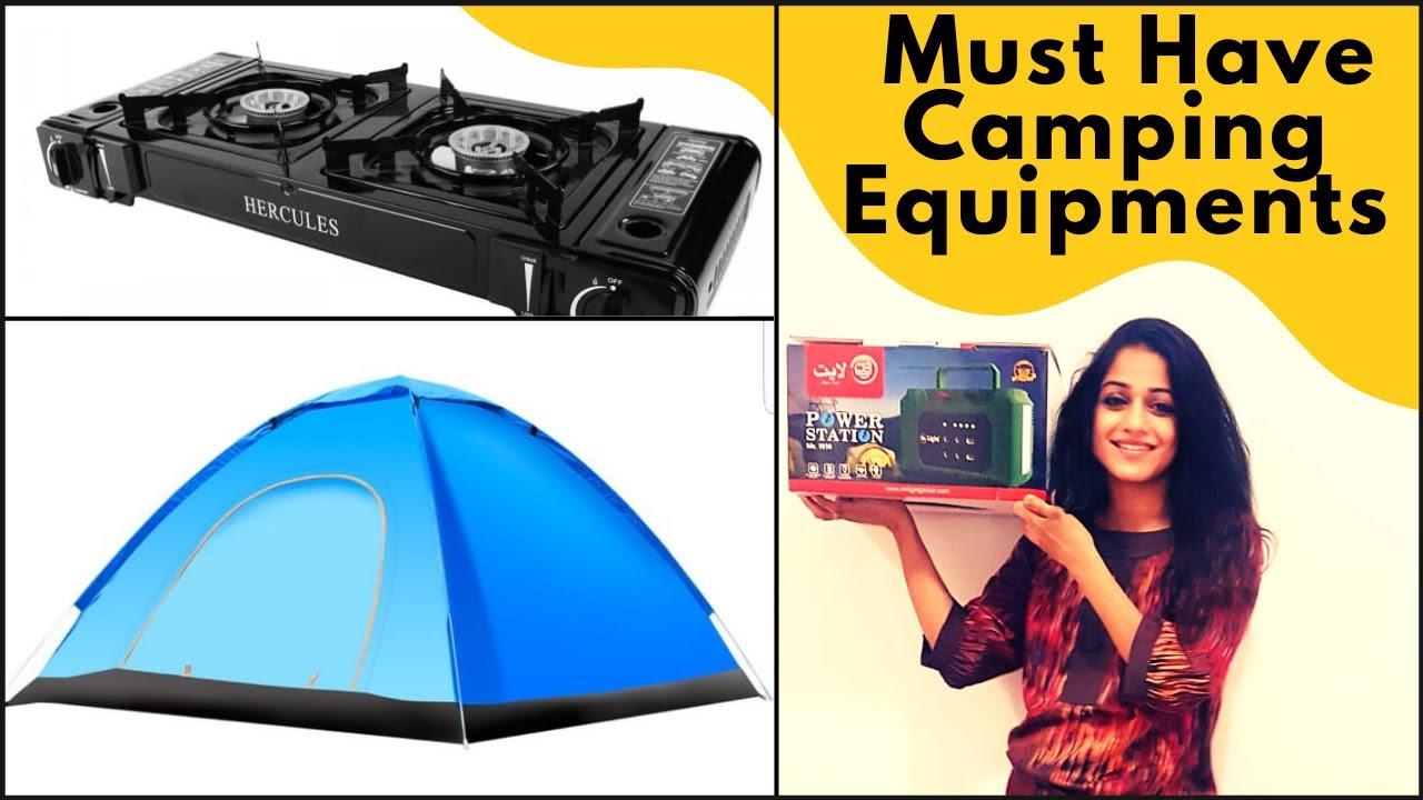Basic Camping Requirements | Camping Equipments | Camping Checklist ...