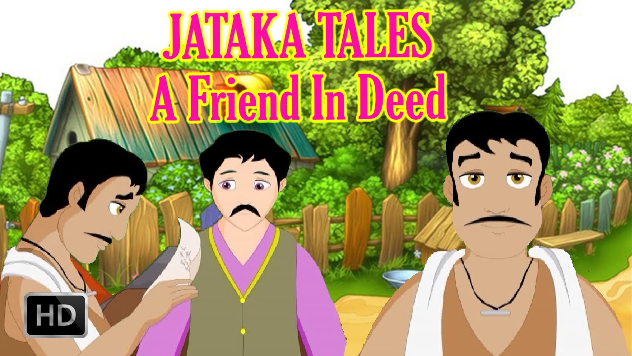Jataka Tales - A Friend In Deed - Animated / Cartoon Stories for Children - YouTube