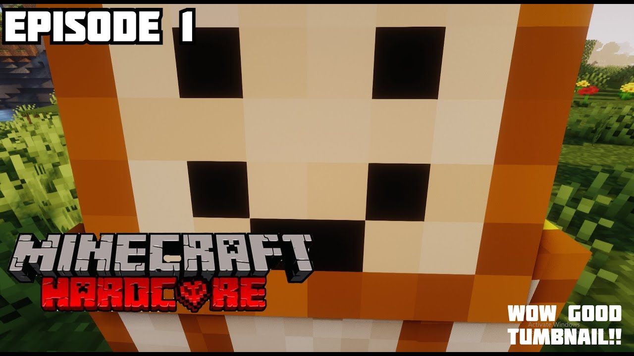 Minecraft BOT tries HARDCORE: Episode 1 - YouTube
