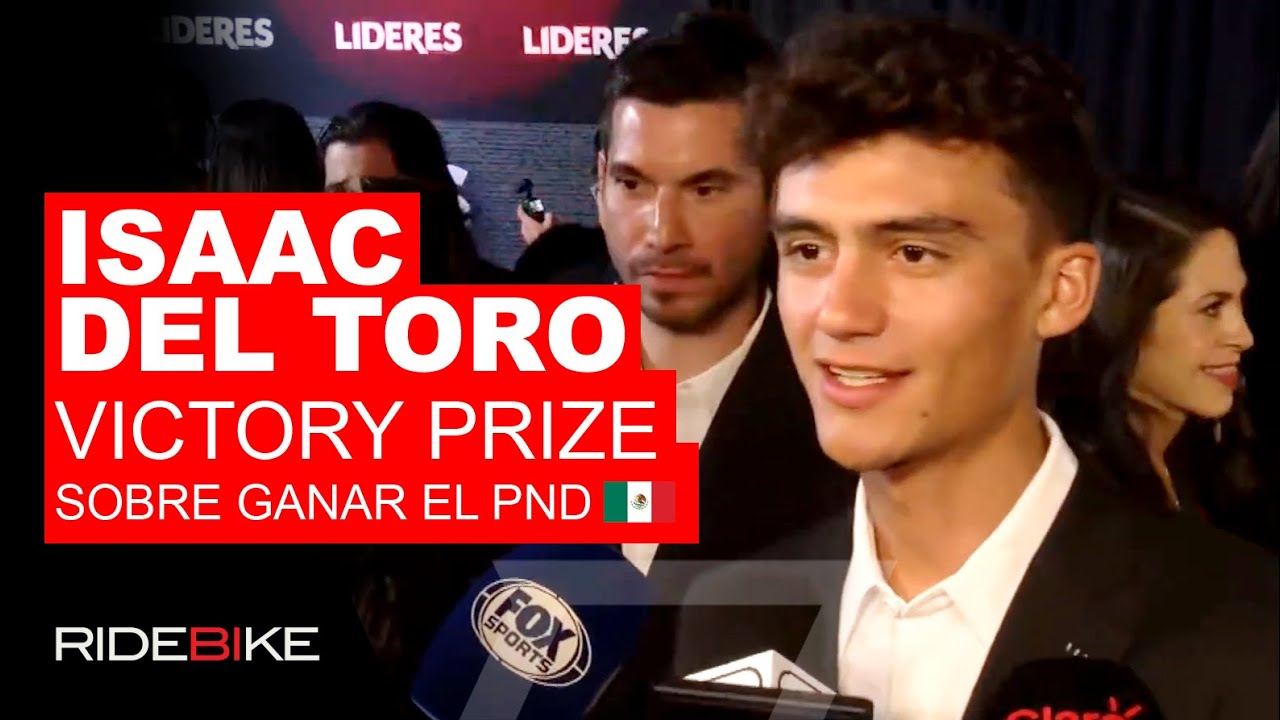 ISAAC DEL TORO 🚴🇲🇽 ENTREVISTA - Victory Prize México 2025 - YouTube