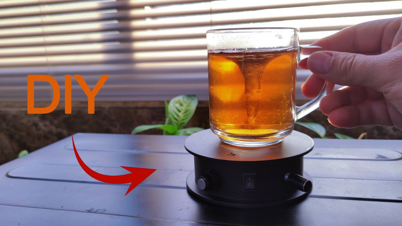DIY Magnetic stirrer | Make your own magnetic stirrer - YouTube