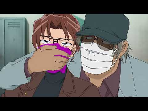 Anime Detective conan chloroformed scene 5