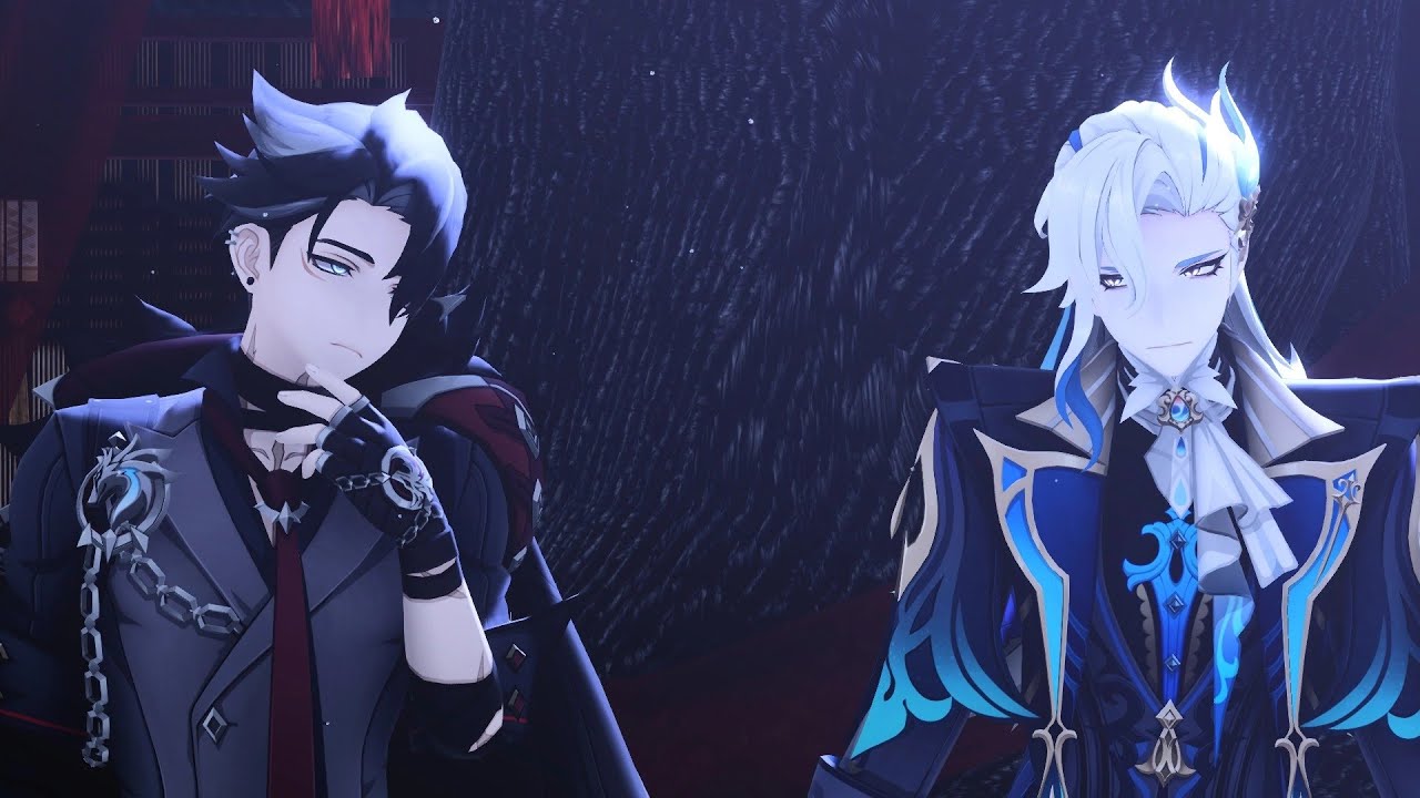 【MMD x Genshin Impact】Sad Story【Wriothesley x Neuvillette】 - YouTube